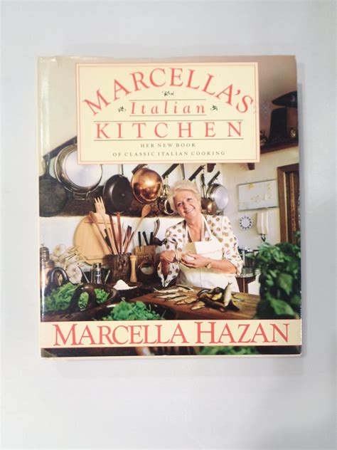 Marcellas Italian Kitchen Hazan Marcella Books