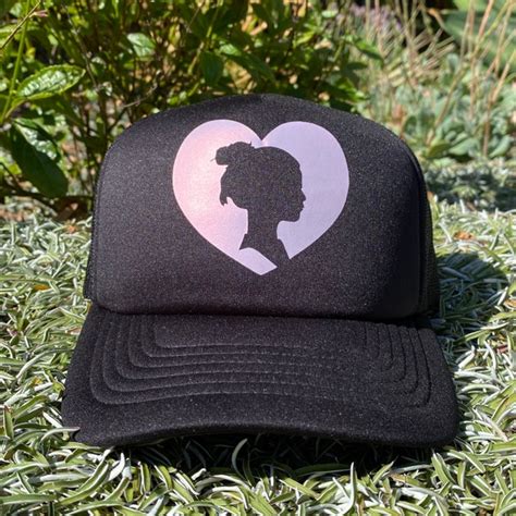 Trucker Girl Silhouette Etsy