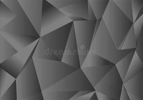 Abstract Polygon Triangle 3d On Background Stock Vector Illustration Of Element Shape 277954467