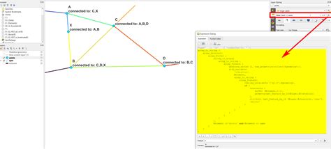 Point Identifying Direct Neighbours Connected By Network In QGIS Geographic Information