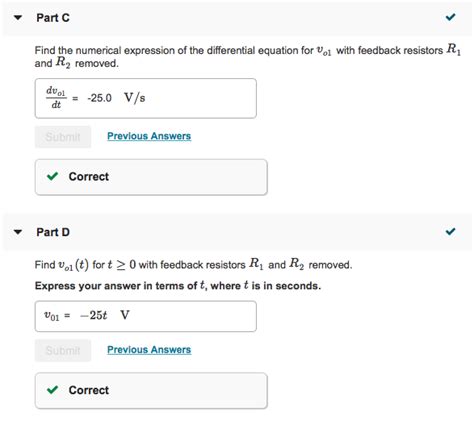 Solved Problem The Parameters For The Circuit Shown In Chegg