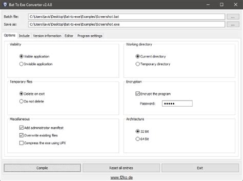 Windows 10에서 Bat를 Exe 파일로 변환하는 방법
