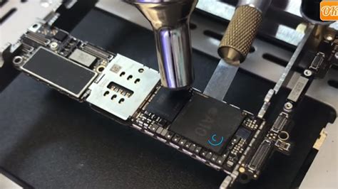 IPHONE 7 FIX REBALLING CPU TRANSPLANT TO THE DONOR YouTube