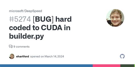 Bug Hard Coded To Cuda In Builderpy · Issue 5274 · Microsoft