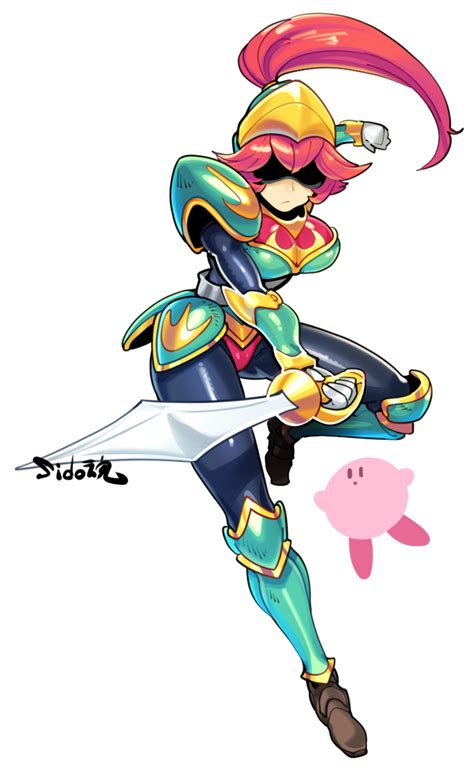 Kirby And Blade Knight Kirby Drawn By Sidoslipknot Danbooru