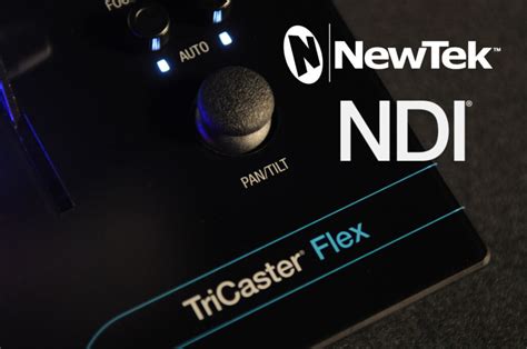 AV TechTuesday NewTek Flex NDI Control Panel WPS