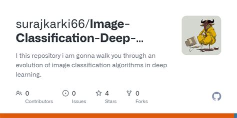 GitHub Surajkarki Image Classification Deep Learning I This Repository I Am Gonna Walk You