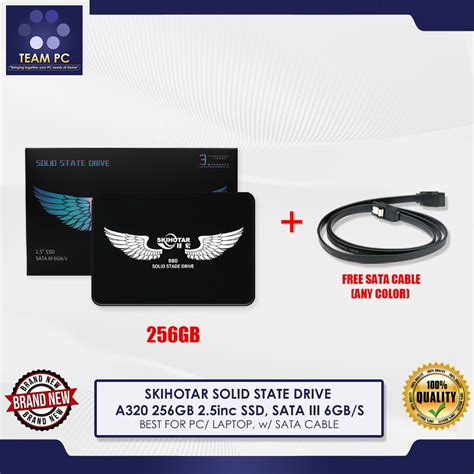 Skihotar Solid State Drive A320 256gb 2 5inc Ssd Sata Iii 6gb S Best For Pc Laptop W Sata