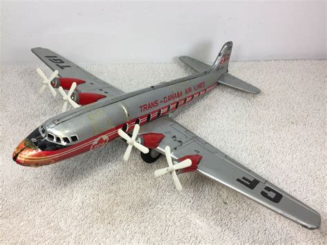 Vintage Trans Canada Air Lines Cf Tgi Tca Viscount Japan Display Read