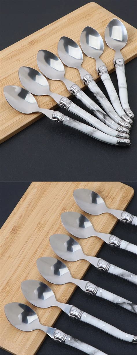 4 개 식기 세트 디너 나이프포크스푼티스푼