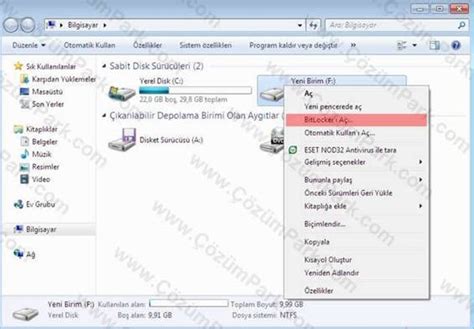 Windows 7 Bitlocker Ile Sürücü Şifreleme Çözümpark
