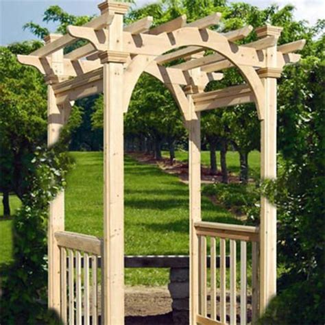 Classic Arbor Cedar Lawn Swing Wooden Arbor Wood Arbor
