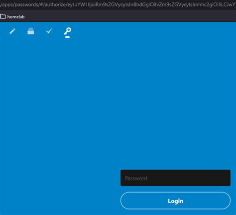 Password Invalid when opening Passwords app web UI ℹ Support Nextcloud community