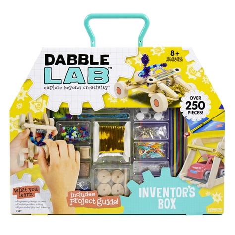 Dabble Lab Inventors Box Over 250 Pieces For Inventions Steam