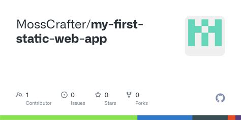 Github Mosscrafter My First Static Web App