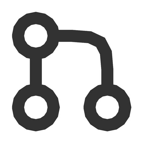 git pull request bold outlined svg vectors and icons svg repo