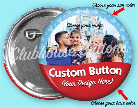 Custom Button Listing Etsy