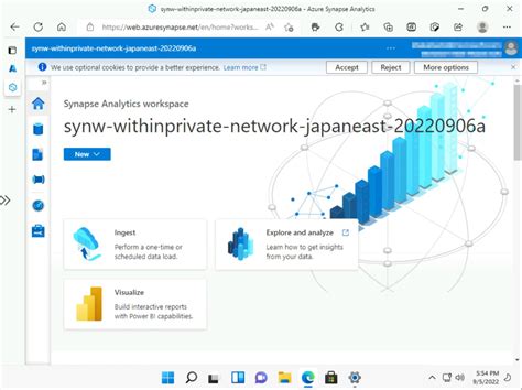 Run A Notebook With Synapse Spark Pool Within The Virtual Network Via