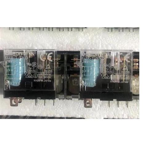 10個入りセット 新品★ Omron オムロン リレー 表面接続ソケット G2r 1 Snd Dc24v B5649 ボボラヤフー店