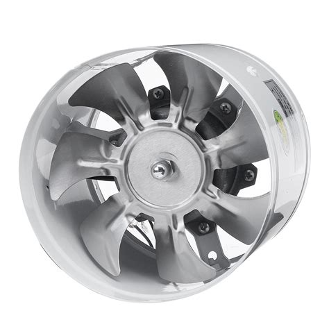 6 Inch 220v 110v Round Duct Fan Booster Exhaust Fa Vicedeal