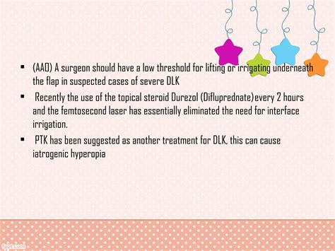 Diffuse Lamellar Keratitis Dlk Ppt