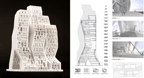 Left 3d Printed Model Of The Massing Middle Cross Section And Download Scientific Diagram