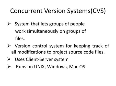 Ppt Cvs Vs Svn Powerpoint Presentation Free Download Id6722945