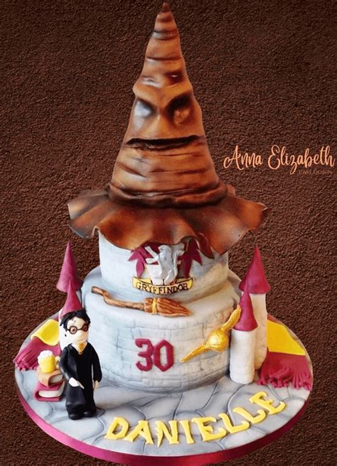 Sorting Hat Birthday Cake Ideas Images Pictures