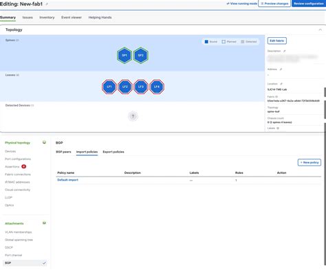 Cisco Nexus Hyperfabric Cisco Nexus Hyperfabric — Configure Bgp Cisco