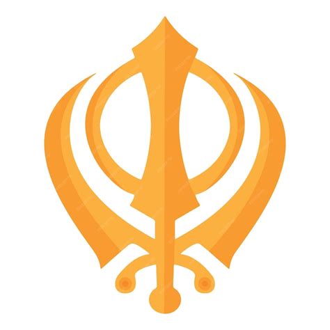 Premium Vector Khanda Sikh Symbol