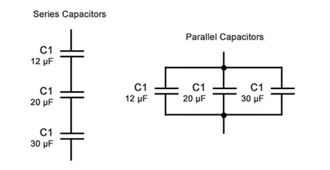 Exploring Capacitors In Series Understanding The Basics