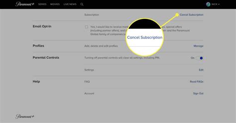 How To Cancel A Paramount Plus Subscription