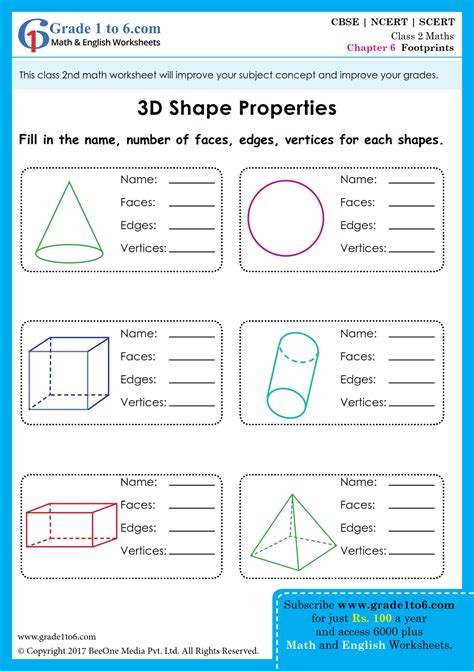 Count The Shapes Grade 2 Printable Teacher Lesson Planner 2nd
