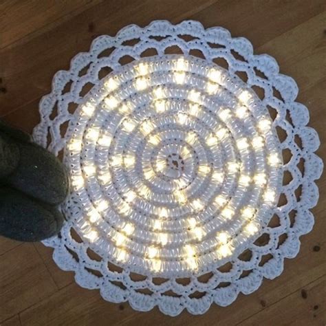 Как связать коврик крючком