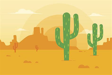 Desert Landscape Illustrations Royalty Free Vector Graphics And Clip Art