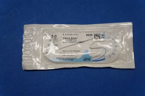Ethicon 8623 2 0 Prolene Ks 60mm Straight Reverse Cutting 30