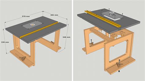 Wood Router Table Plans Custom Router Table Plans • Woodarchivist