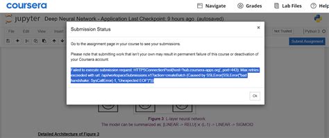 Week4 Assignment Submission Error Neural Networks And Deep Learning Deeplearningai