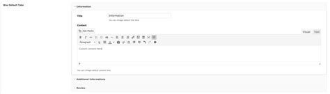 WPB WooCommerce Custom Tab Manager PRO Documentation WPBean