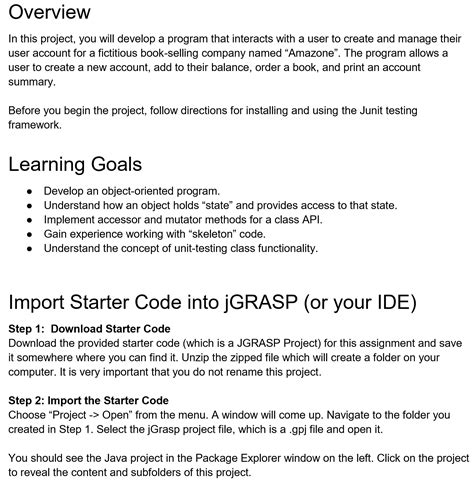 Solved Overview In This Project You Will Develop A Program