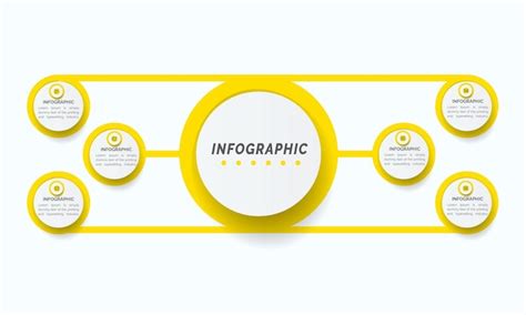 Premium Vector Infographic Design Template With 6 Options Or Steps