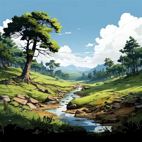 Premium Vector Realistic Vector Environment Design On White Background