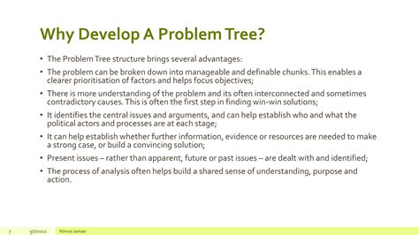 Problem And Objective Tree Pptx