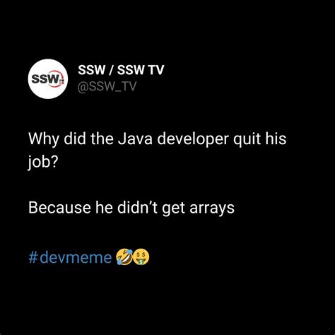 ssw on linkedin devmeme codingisfun programming programminglife