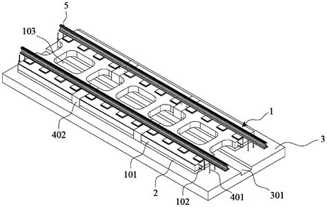 Assembled Ballastless Track Structure And Longitudinal Connecting