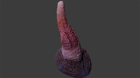 Hentai Alien Tentacle Dildo Sextoy Rigged 3d Model By Tridsign