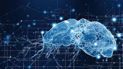 Premium Ai Image Abstract Network Connections