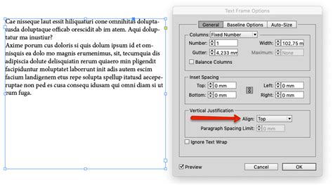 Adobe Indesign Using Anchored Objects Within A Text Frame Graphic