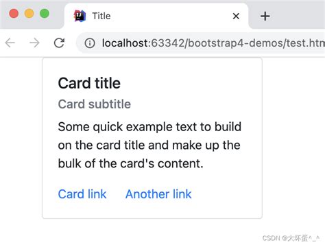 Bootstrap4:组件 Csdn博客 Bootstrap4:组件 Csdn博客
