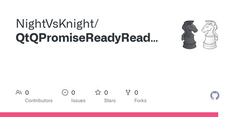 GitHub NightVsKnight QtQPromiseReadyReadStandardOutput